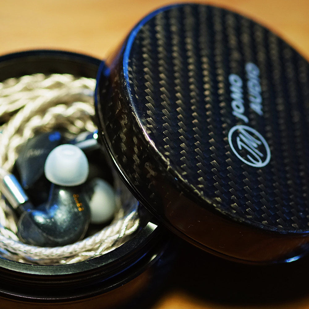 JM Carbon Fiber IEM Carry Box – Jomo Audio In-ear Monitors